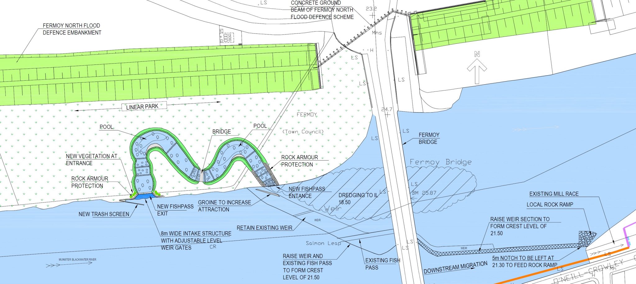 Fermoy Weir and Fish Bypass Channel - Public Consultation